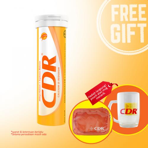 Jual CDR Sweet Orange Effervescent (1 botol @ 10 tablet) - HBHoz