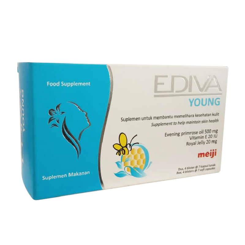Jual Ediva Young (4 Blister x 7 Kapsul Lunak) - HBHoz