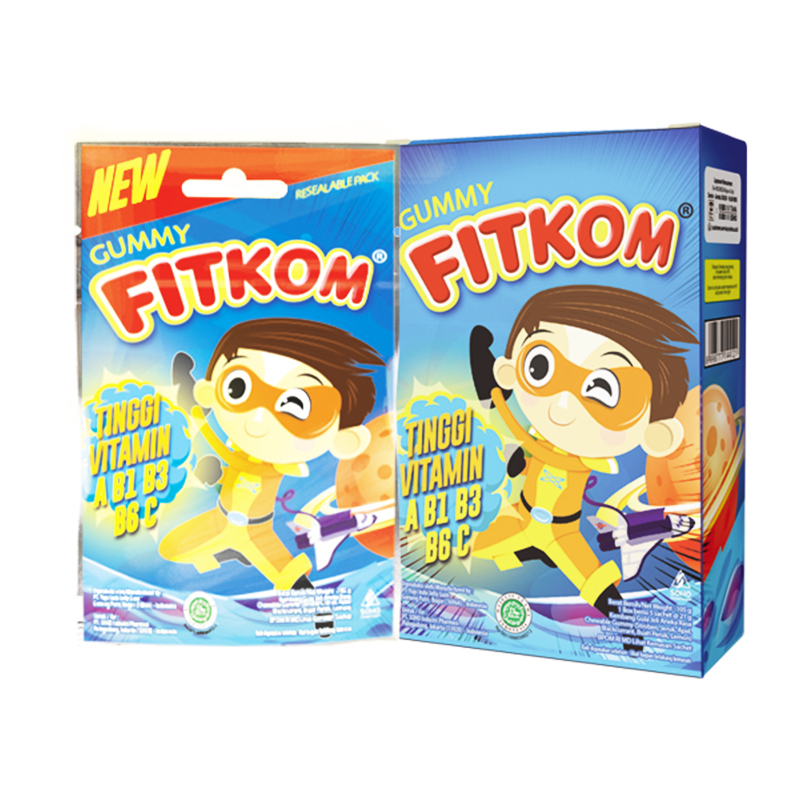 Jual Fitkom Gummy Multivitamin (5 Sachet @21gr) - HBHoz