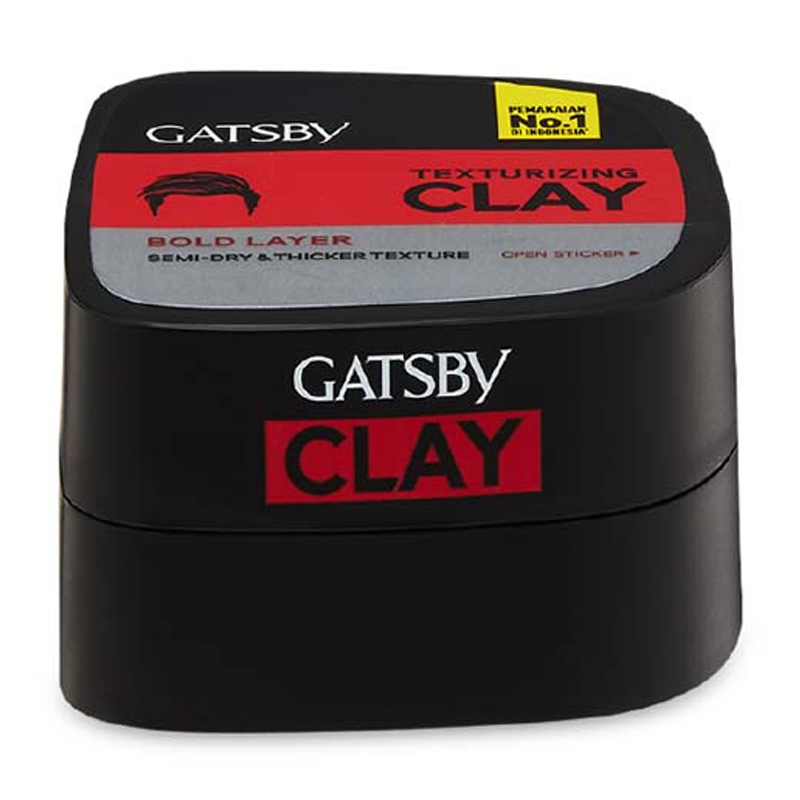 Jual Gatsby Texturizing Clay Bold Layer 73gr - HBHoz
