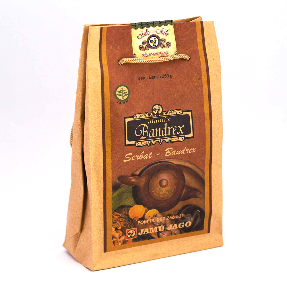 Jual Jamu Jago Bandrex Pak 1/4 Kg - HBHoz