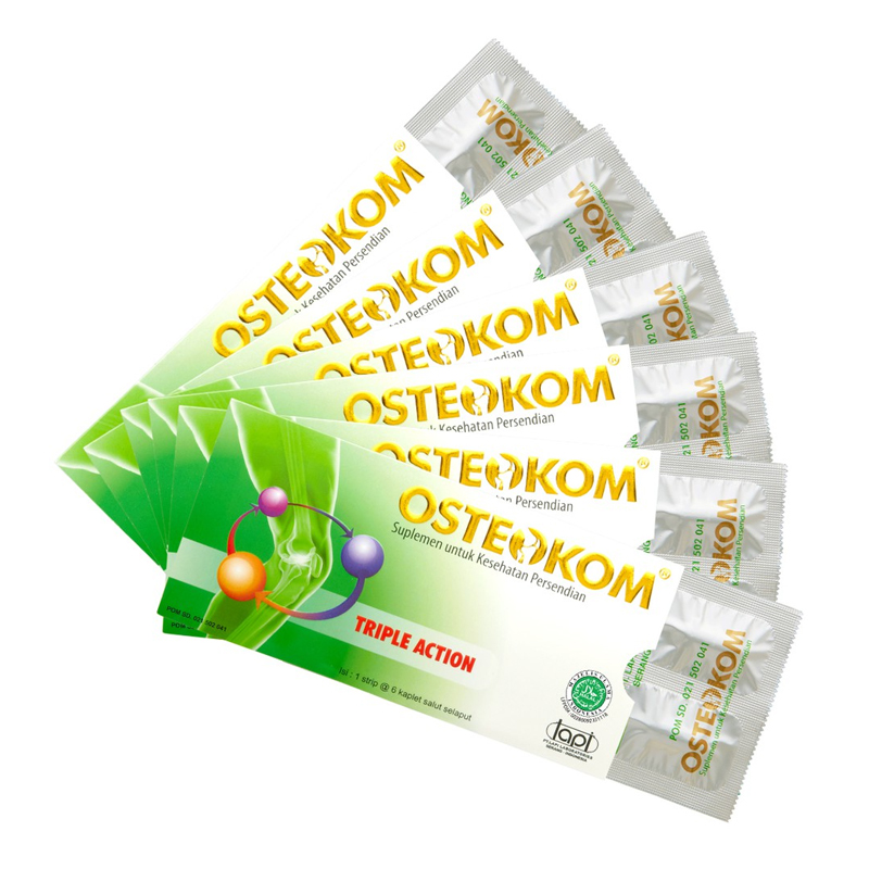 Jual Osteokom (10 Amplop @ 6 Kaplet) - HBHoz