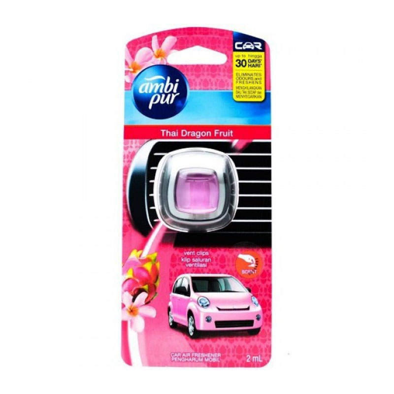 Jual Ambi Pur Pengharum Mobil Vent Clips Thai Dragon Fruit 2ml - HBHoz