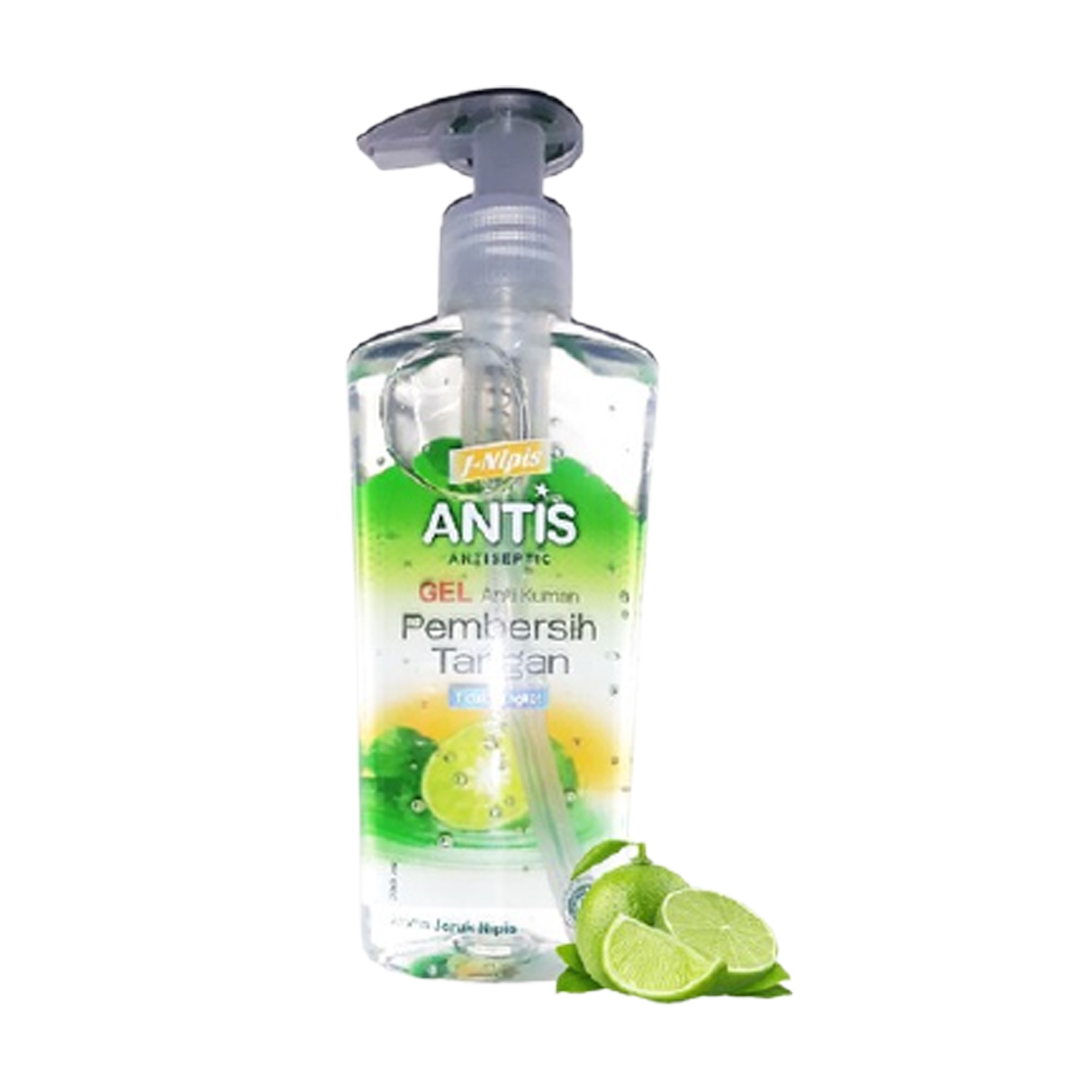 Jual Antis Antiseptic Gel Jeruk Nipis Botol 200ml - HBHoz