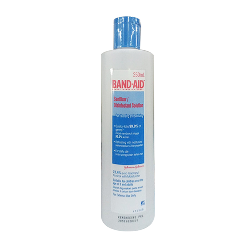 Jual Band Aid Sanitizer Disinfectant Solution 250ml - HBHoz