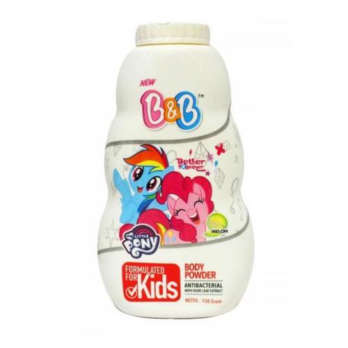 Jual B&B Kids Body Powder Little Pony Melon 150gr (ED: Feb 24) - HBHoz