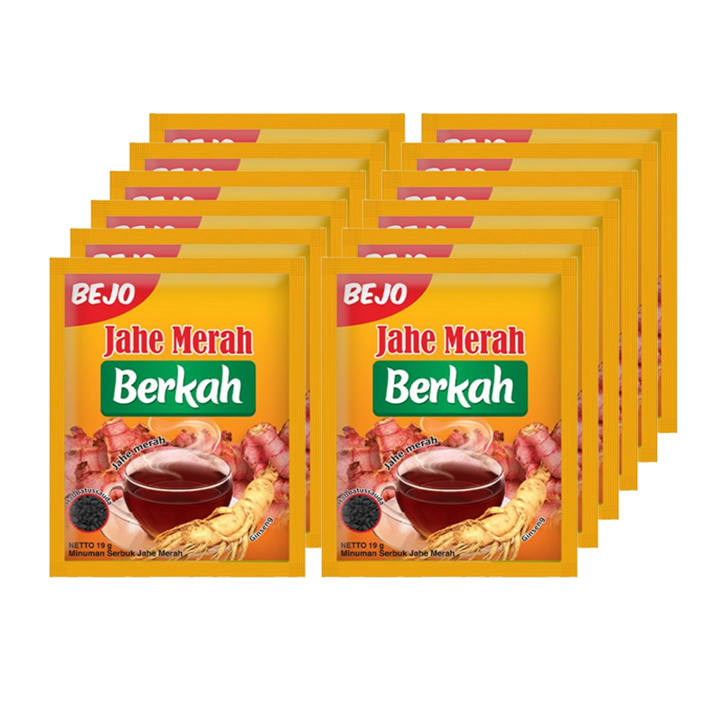 Jual Bintang Toedjoe Bejo Jahe Merah Berkah Renceng (12 Sachet @ 19gr ...