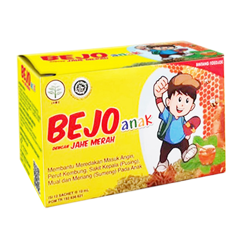 Jual Bintang Toedjoe Bejo Anak Jahe Merah (12s @ 10ml) - HBHoz