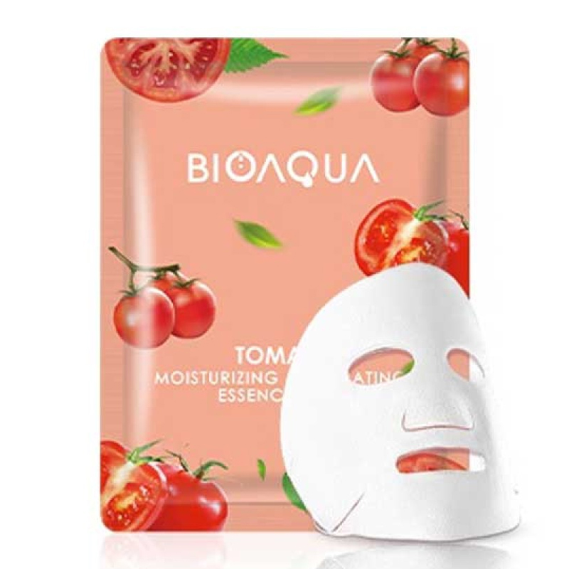 Jual Bioaqua Tomato Moisturizing & Hydrating Essence Mask 25gr - HBHoz