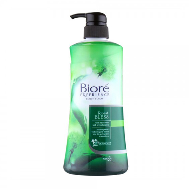 Jual Biore Experience Body Foam Forest Bless Pump 550ml - HBHoz