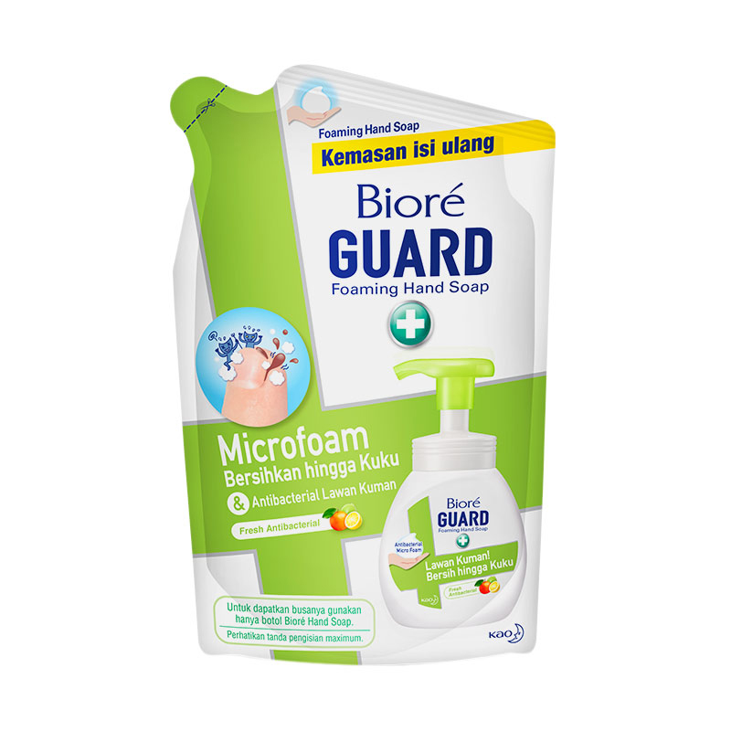 Jual Biore Hand Soap Fresh Antibacterial Pouch Refill 250ml - HBHoz