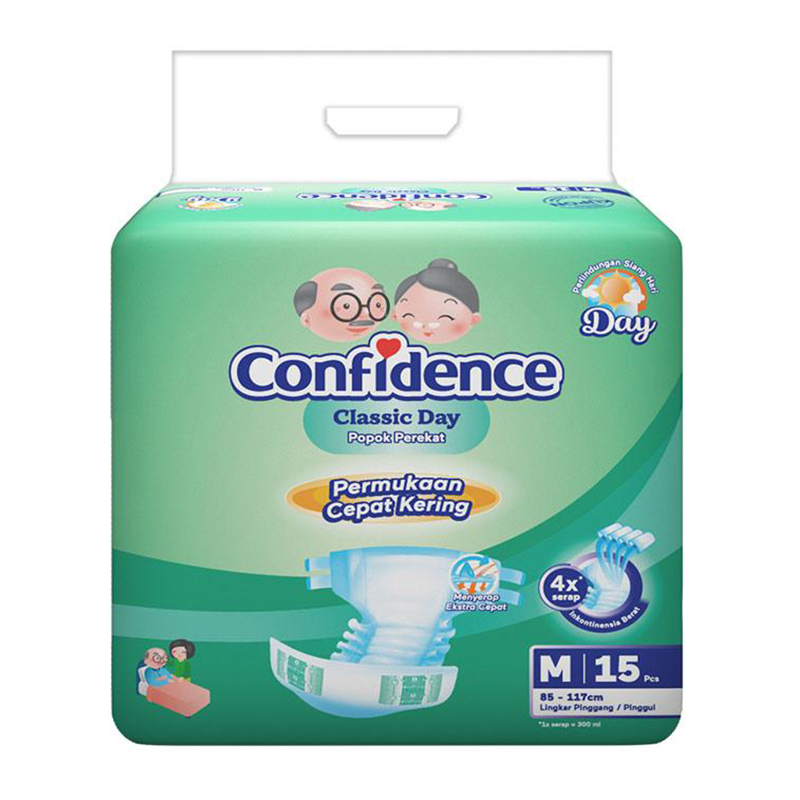 Jual Confidence Adult Classic Day M 15s - HBHoz