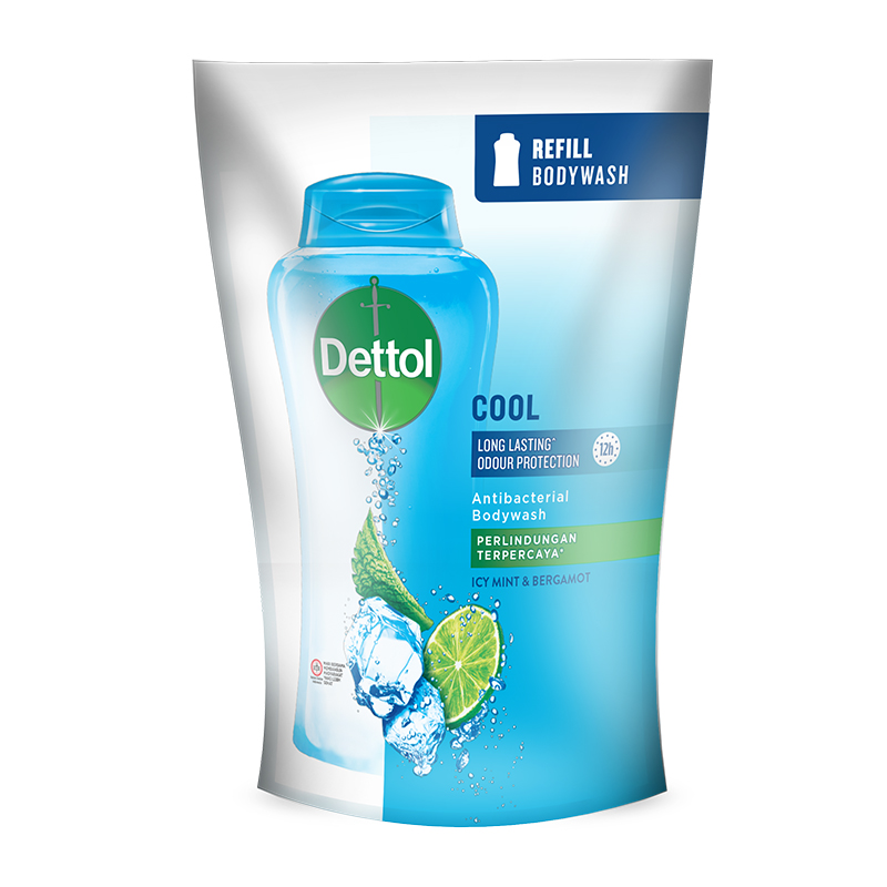 Jual Dettol Pouch Bodywash Cool 250ml - HBHoz