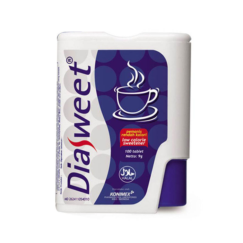 Jual Diasweet Sweetener Pot 100 tab - HBHoz