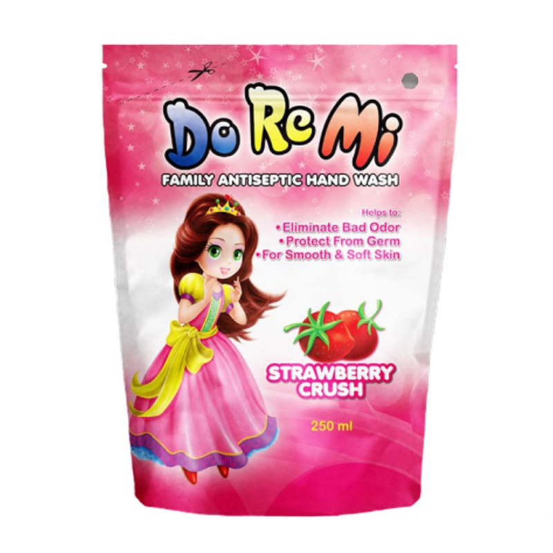 Jual Doremi Hand Wash Strawberry Crush (Refill) 250ml - HBHoz