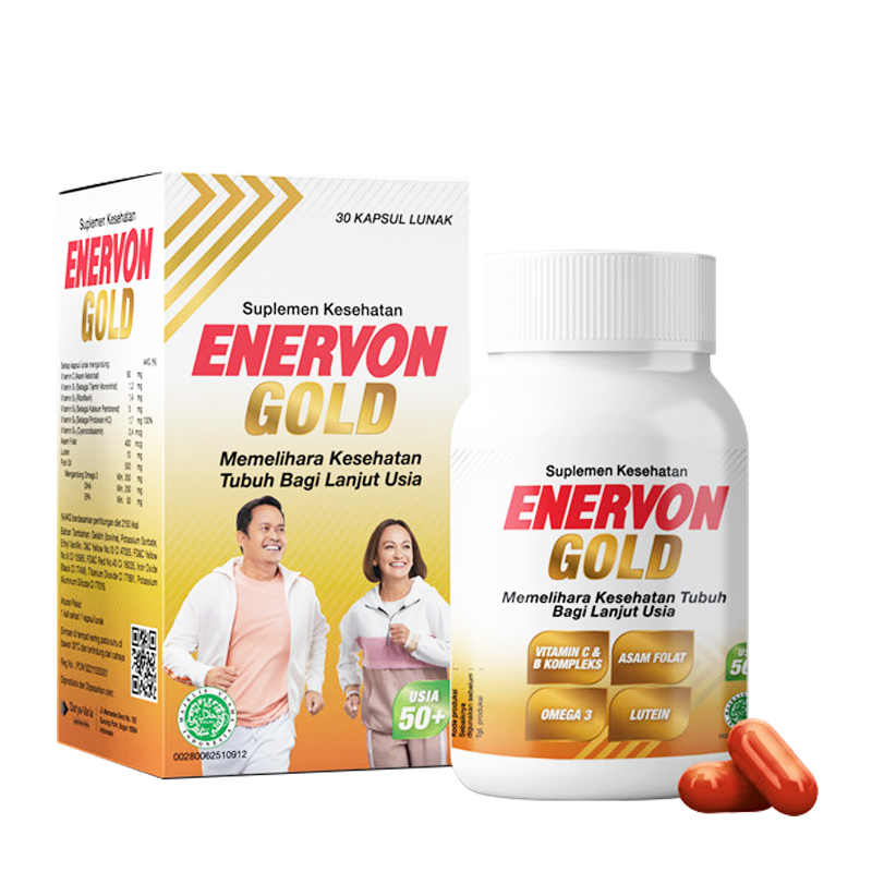 Jual Enervon Gold 30 Kapsul - HBHoz