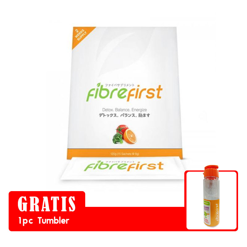 Jual FibreFirst Fiber Drink (15s @ 8gr) GRATIS Tumbler - HBHoz