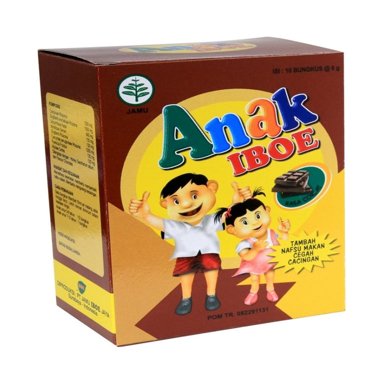 Jual Jamu IBOE Anak IBOE Coklat Dos (10 Plus 1 Sachet) - HBHoz