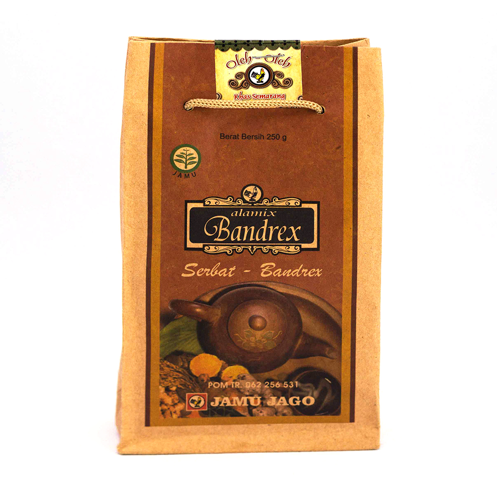 Jual Jamu Jago Bandrex Pak 1/4 Kg - HBHoz