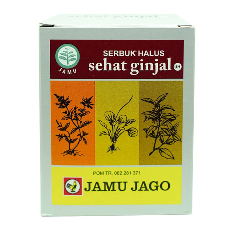 Jual Jamu Jago Serbuk Halus Sehat Ginjal (10s @7gr) - HBHoz