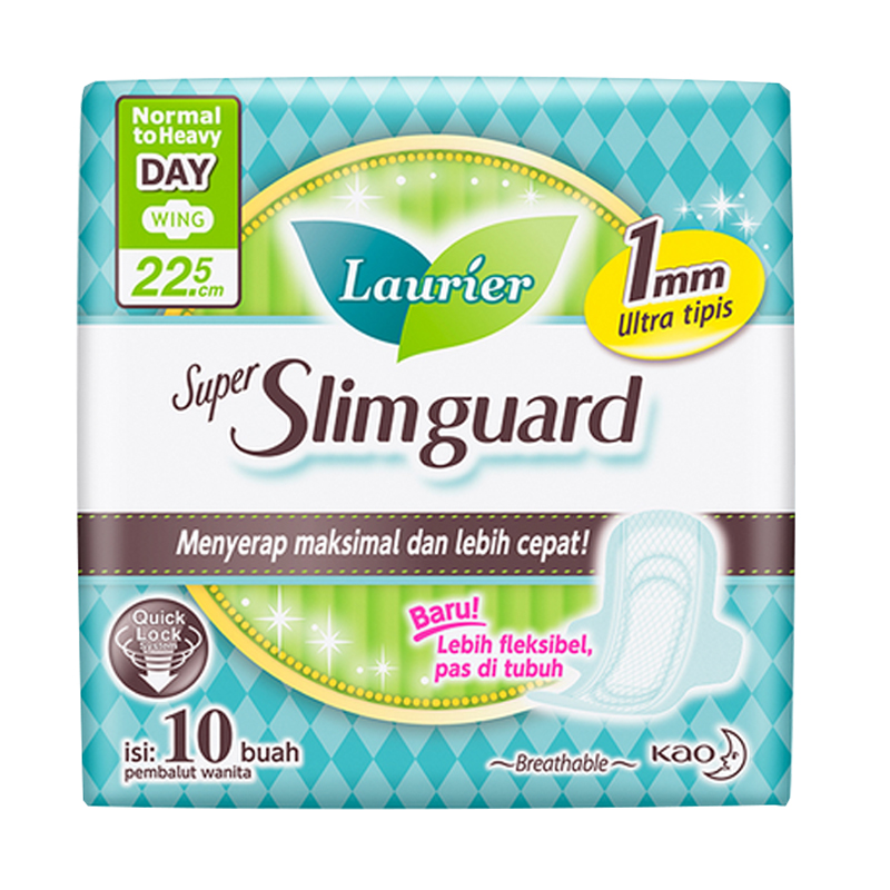 Jual Laurier Super Slim Guard 22.5cm 10pcs - HBHoz