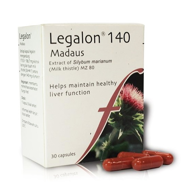 Jual Legalon 140 30 Capsules - HBHoz