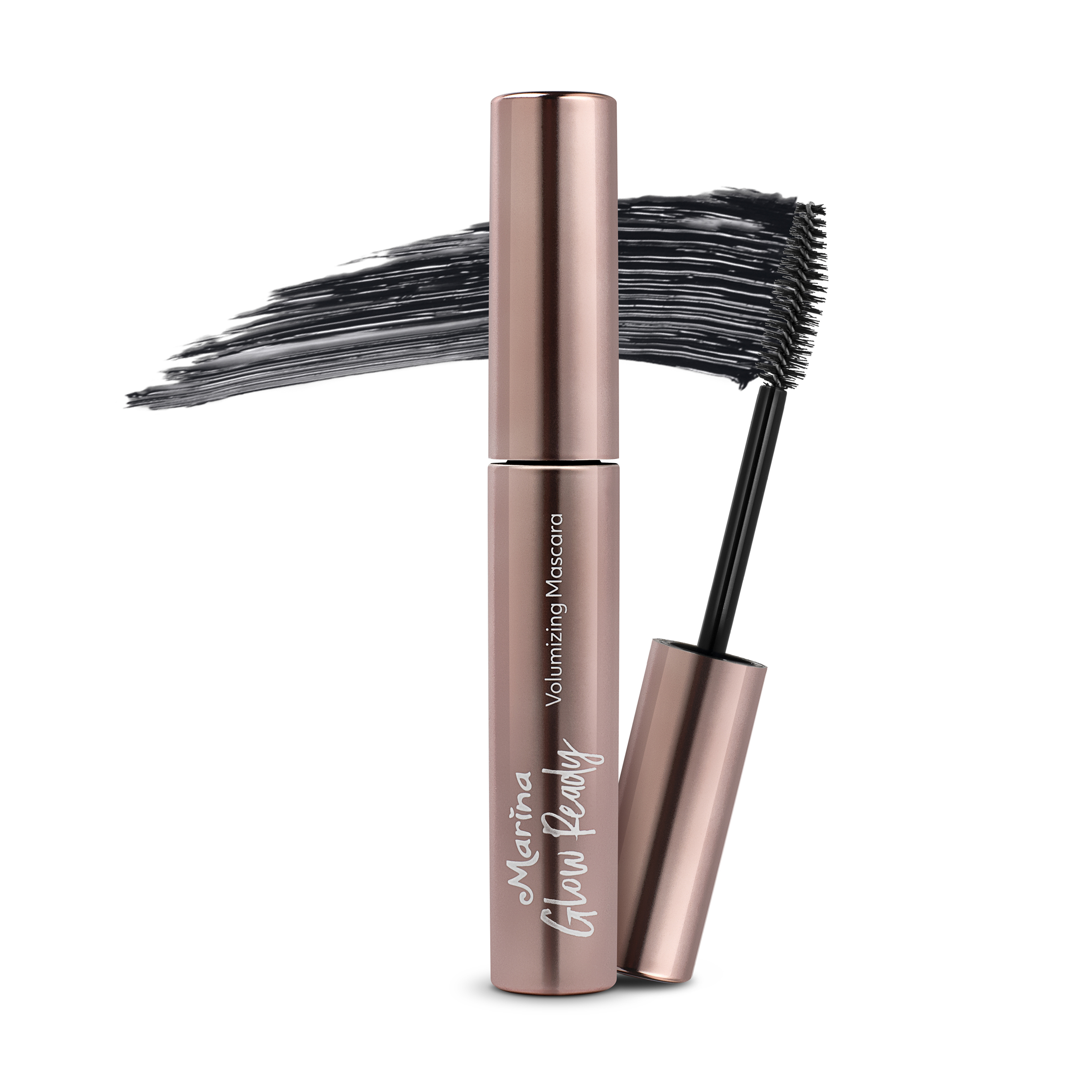 Jual Marina Glow Ready Volumizing Mascara Black 7ml (ED: Des 23) - HBHoz