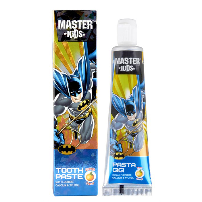 Jual Master Kids Toothpaste Batman 50gr - HBHoz