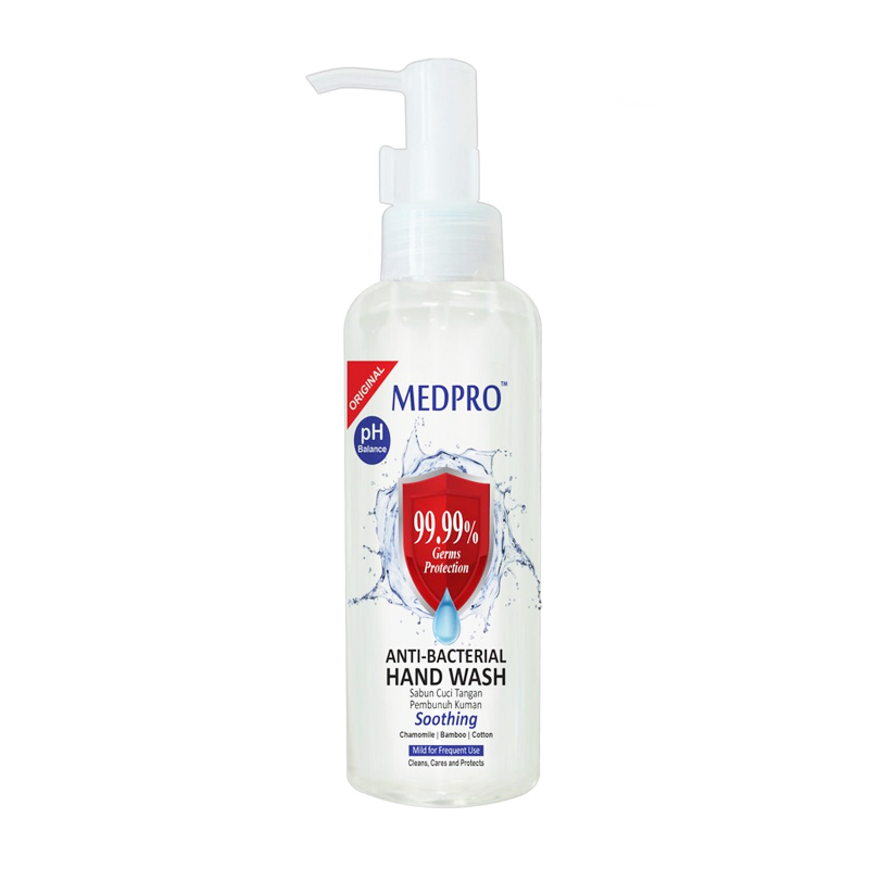 Jual Medpro Hand Wash Anti-Bacterial Soothing 250ml - HBHoz