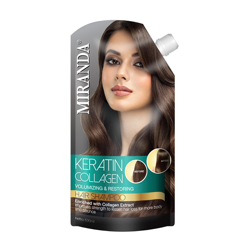 Jual Miranda Hair Shampoo Keratin Collagen 100ml - HBHoz