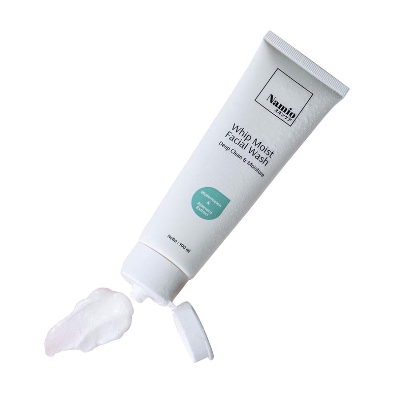 Jual Namio Whip Moist Facial Wash 100ml - HBHoz