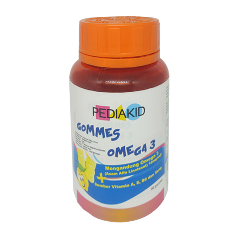 Jual Pediakid Gommes Omega 3 60 Gummies - HBHoz