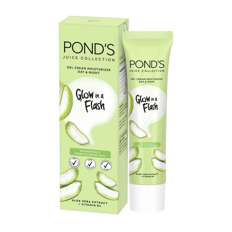 Jual Ponds Juice Collection Gel Cream Moisturizer Aloe Vera Extract ...