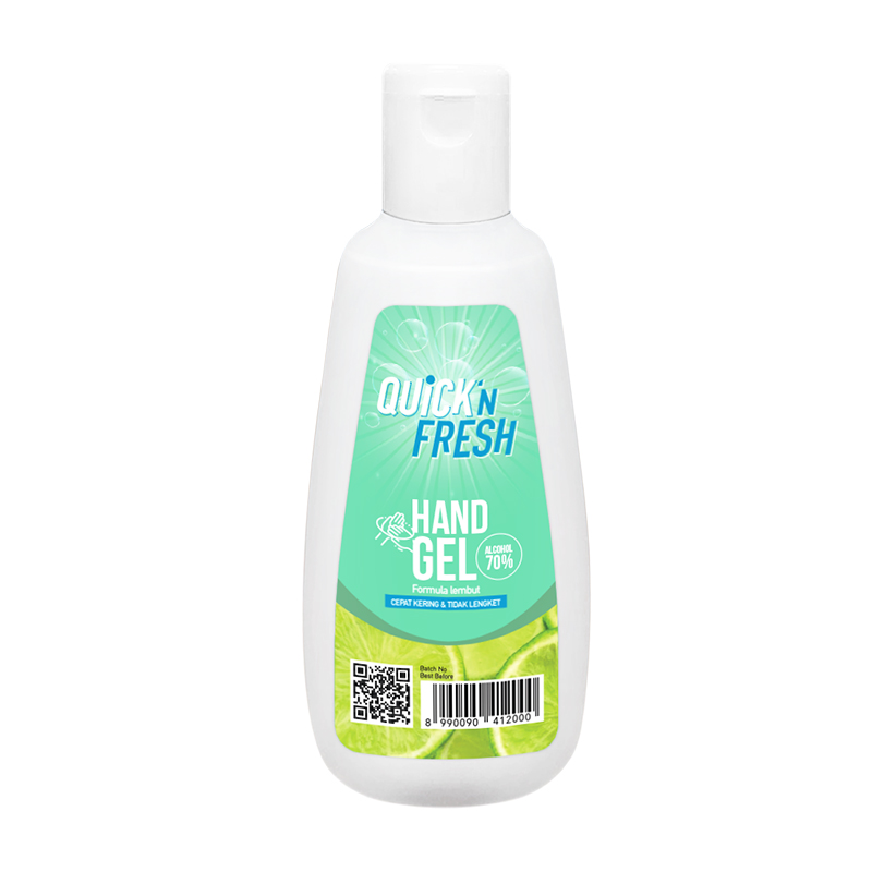 Jual Quick N Fresh Hand Gel 100ml (ED: Jun 23) - HBHoz