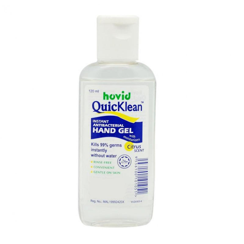 Jual Quicklean Instant Antibacterial Hand Gel 120ml - HBHoz