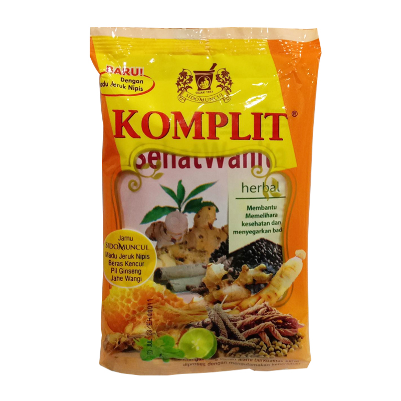 Jual Sidomuncul Jamu Sehat Wanita Komplit Jeruk Nipis 20s - HBHoz