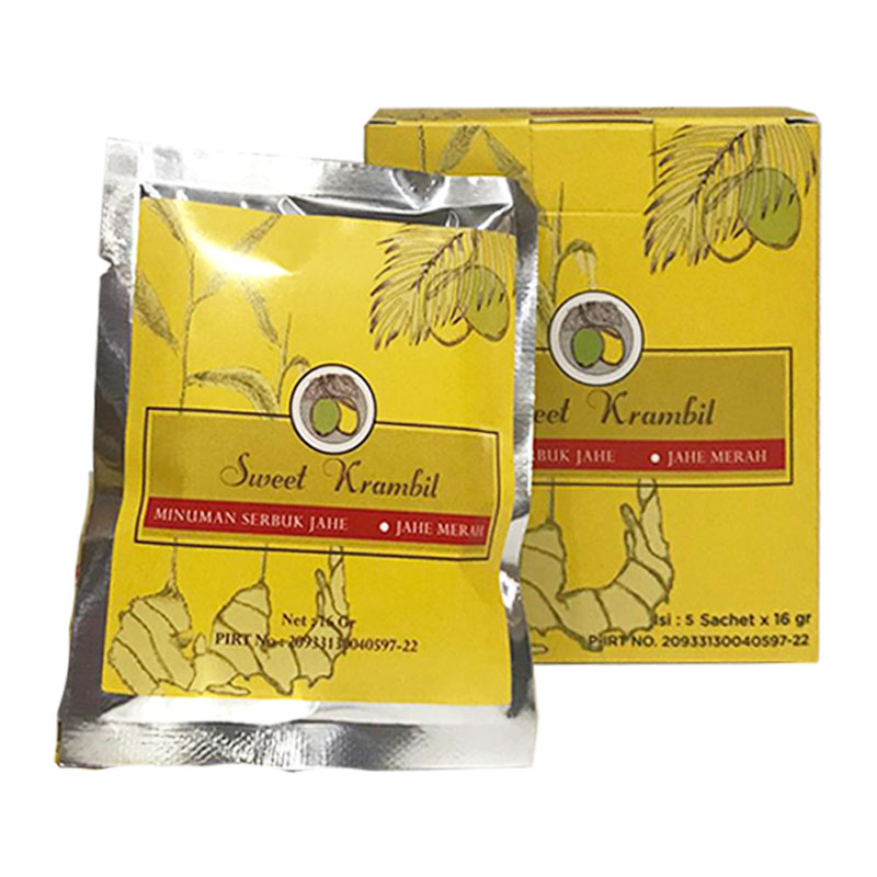 Jual Sweet Krambil Jahe Merah (5 Sachet @16gr) - HBHoz