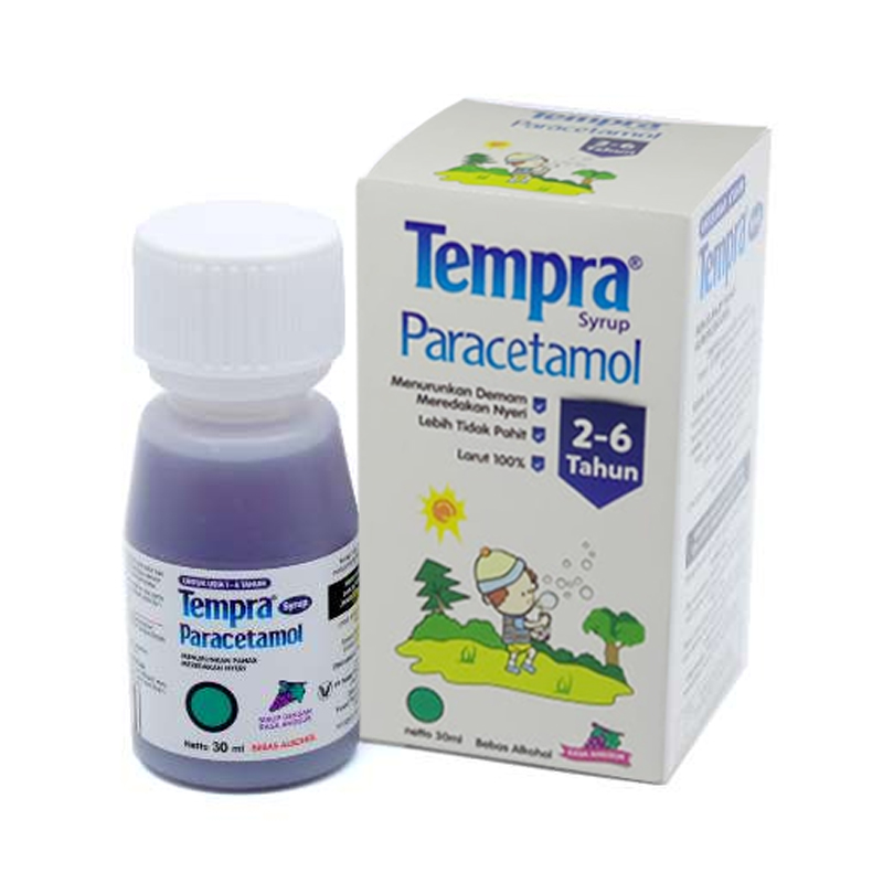 Jual Tempra Syrup Anggur 30ml (ED: Okt 23) - HBHoz