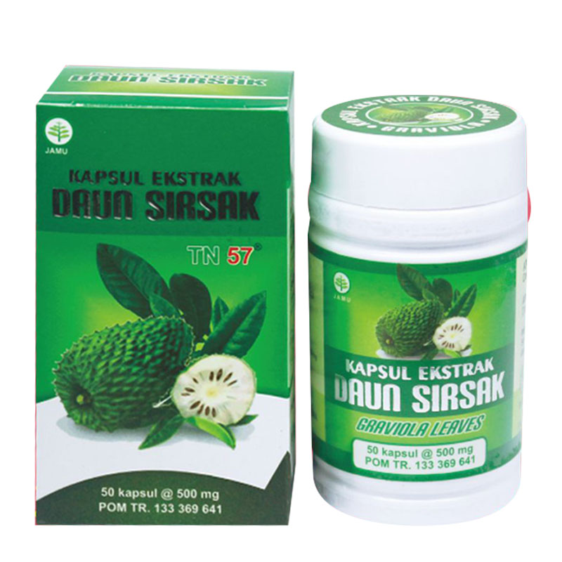 Jual Toga Ekstrak Sirsak (50 Kapsul @500mg) - HBHoz