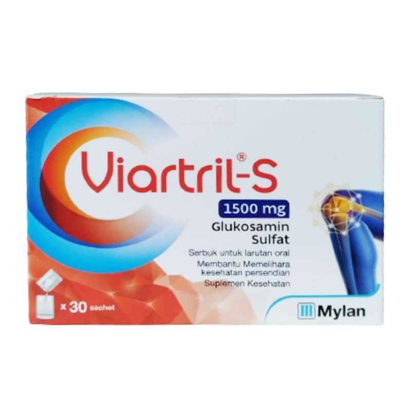 Jual Viartril-S Powder 1500mg Glukosamin Sulfat 30s - HBHoz