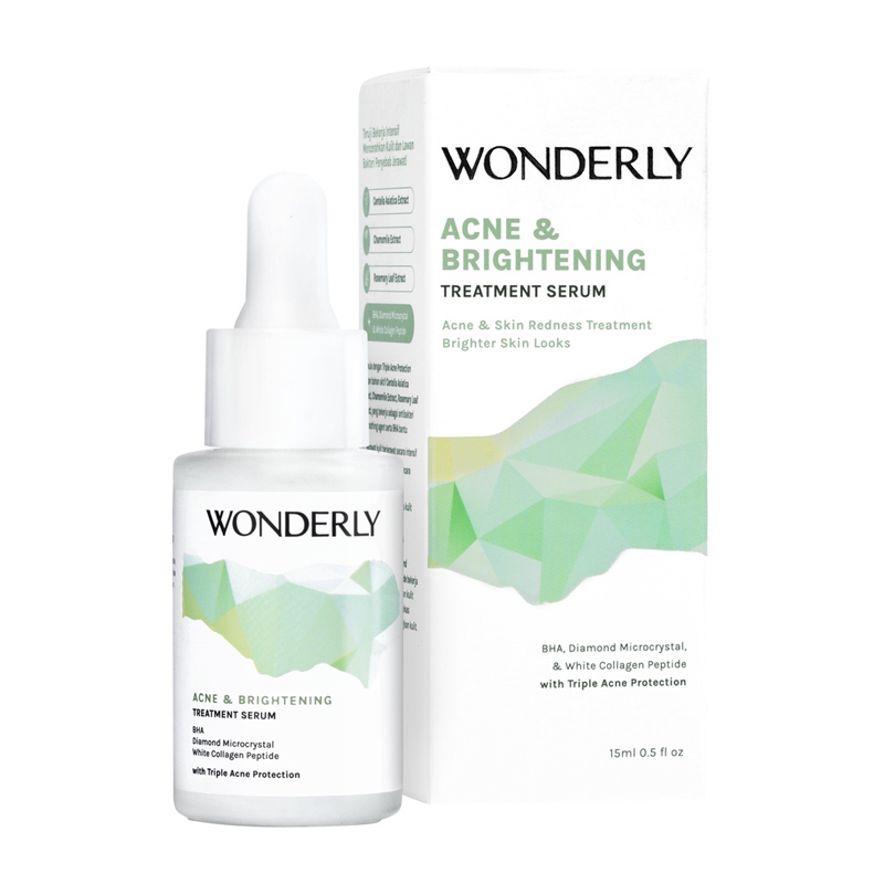 Jual Wonderly Acne and Brightening Treatment Serum 15ml - HBHoz
